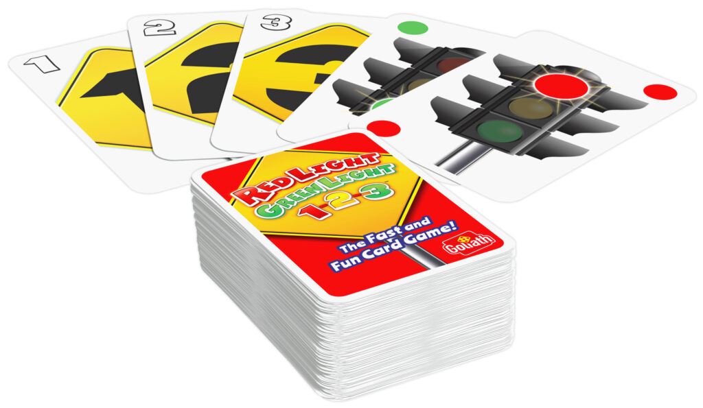Red Light, Green Light, 1 2 3 Card Game - Goliath