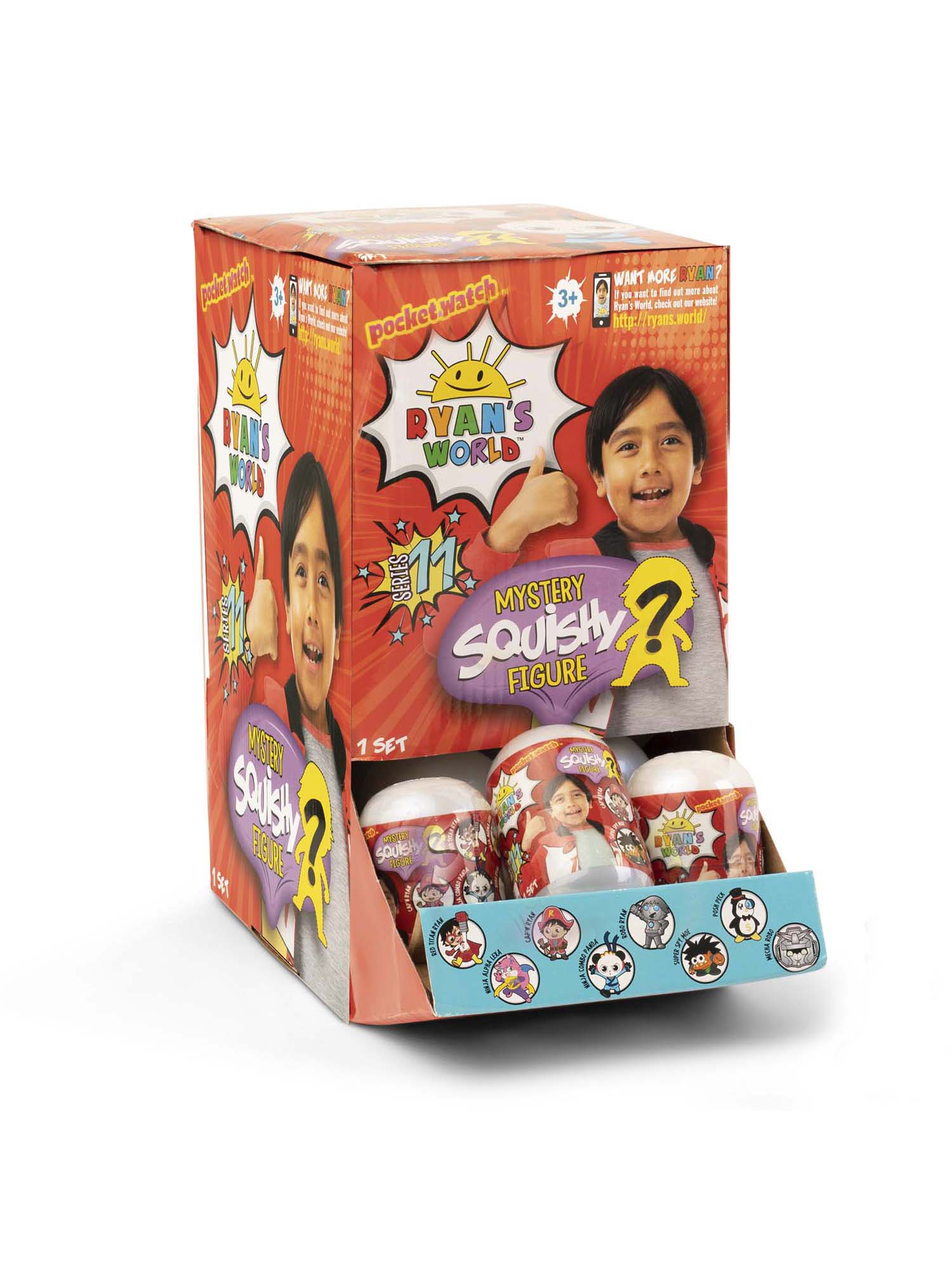 Ryan's World Squishy Figures Series 12 - Goliath