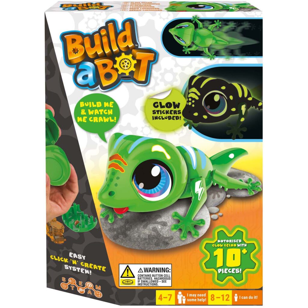 Build a Bot Mini Glow Gecko - Goliath