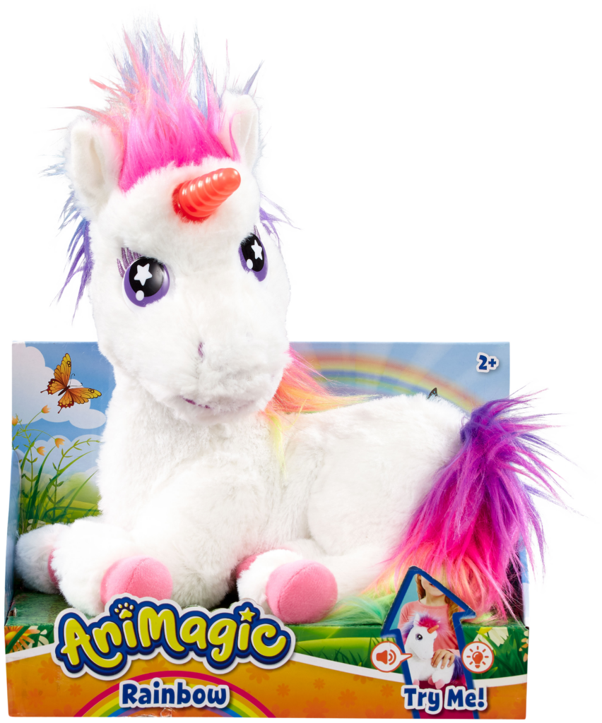 Animagic Rainbow My Glowing Unicorn - Goliath