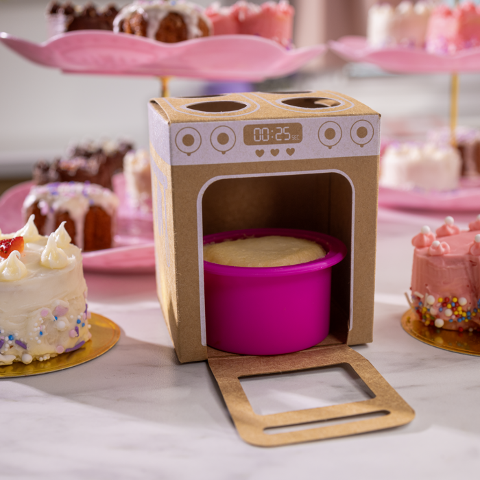 Tasty Tinies Bake Shop Cake Mix Kit - Chocolate Cake with Vanilla ...