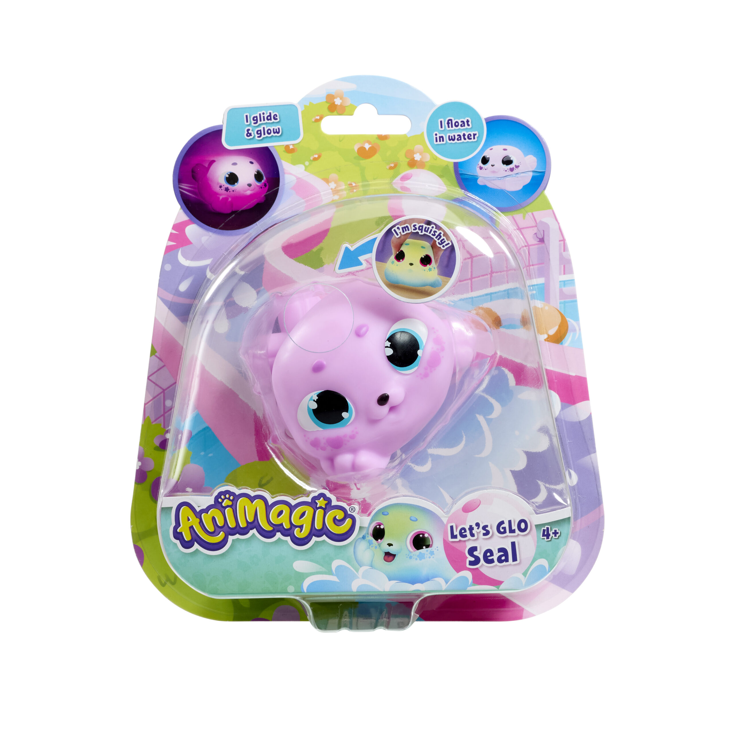 Animagic Let's Glo Seal - Pink - Goliath